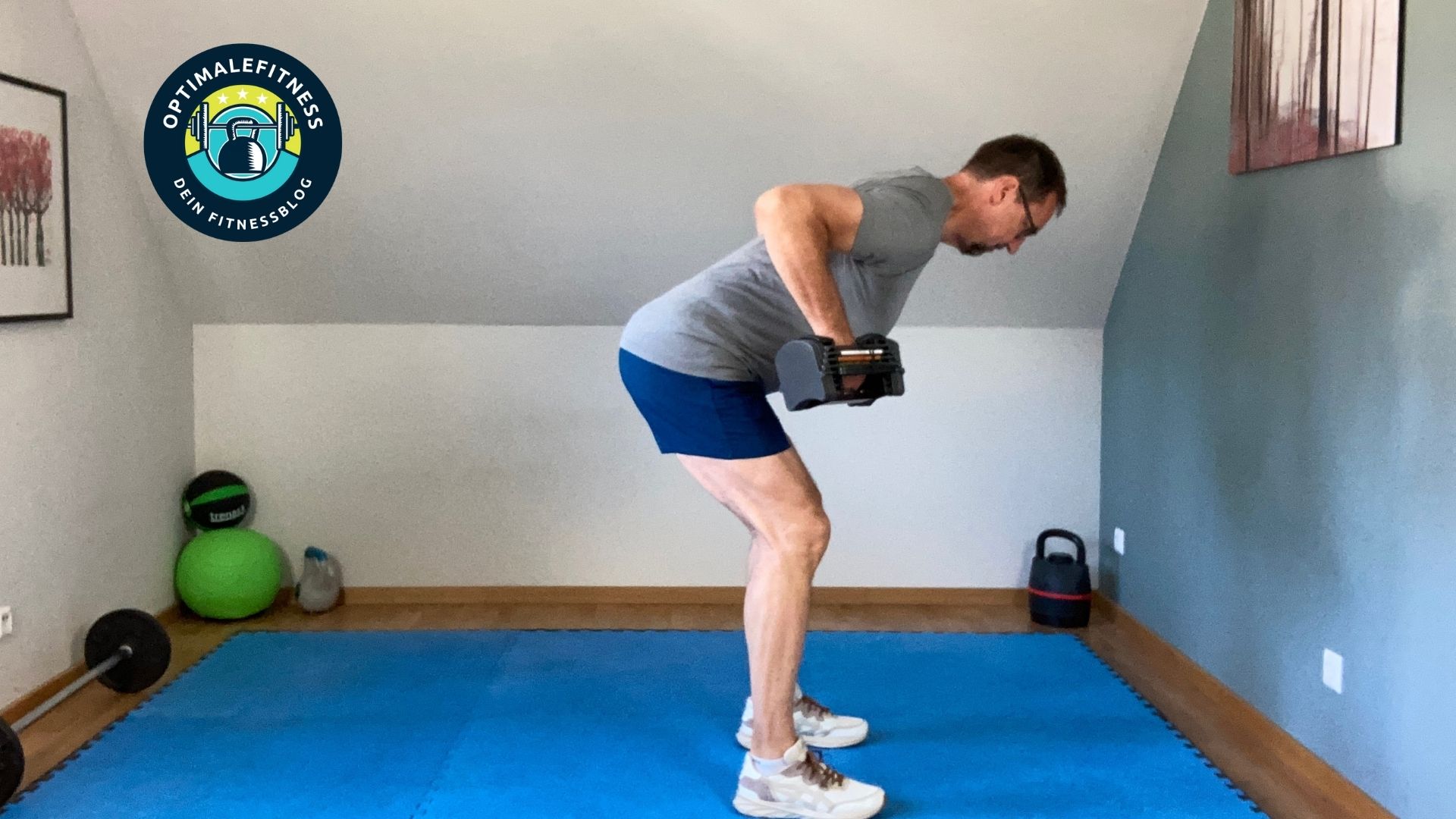 Vorgeneigtes Rudern für einen starken Rücken richtig ausführen ...